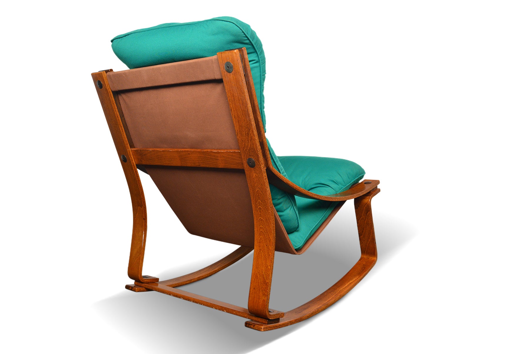 NORWEGIAN MODERN BENTWOOD ROCKING CHAIR