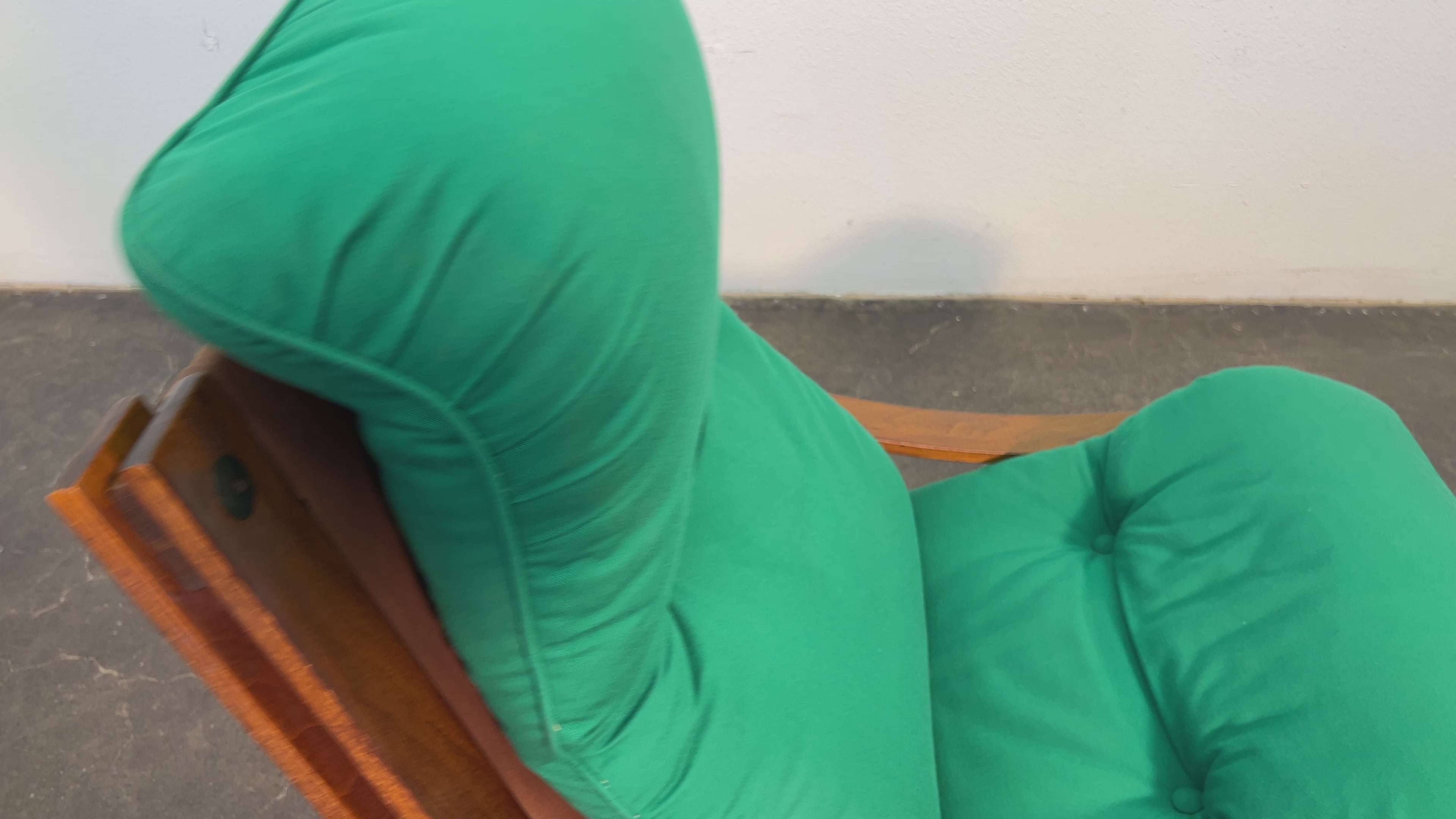 NORWEGIAN MODERN BENTWOOD ROCKING CHAIR