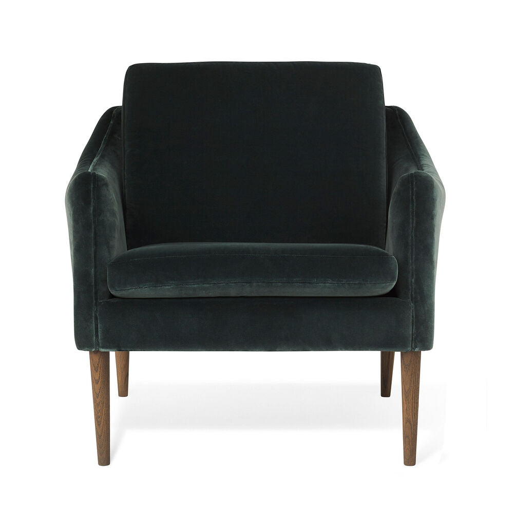 MR. OLSEN LOUNGE CHAIR - SMOKED BY HANS OLSEN - FABRIC