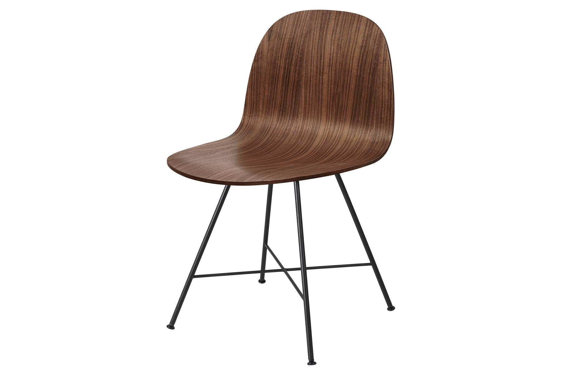 Minimalist Center Base Dining Chair - Unupholstered