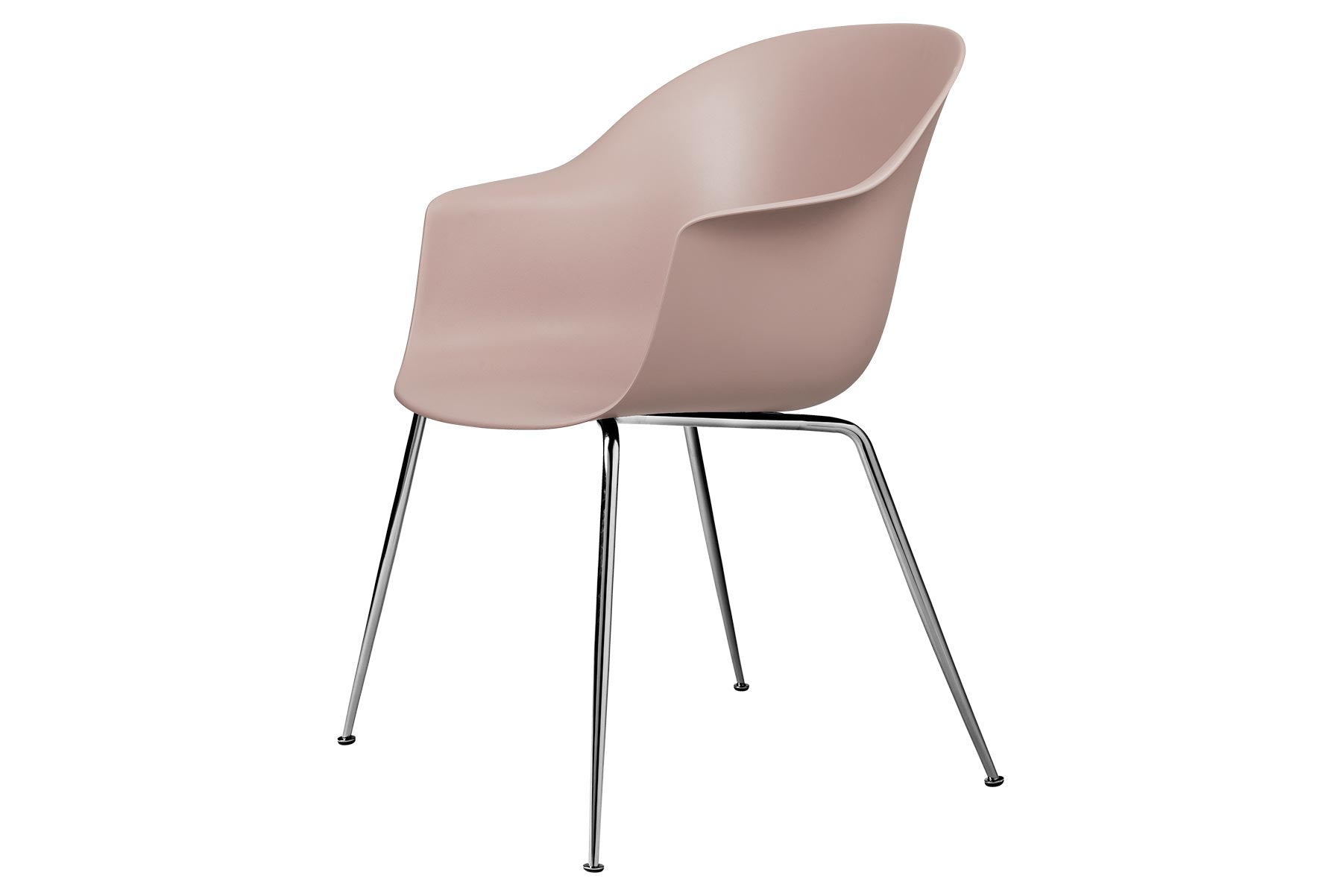 BAT DINING CHAIR - UN- UPHOLSTERED - CONIC BASE