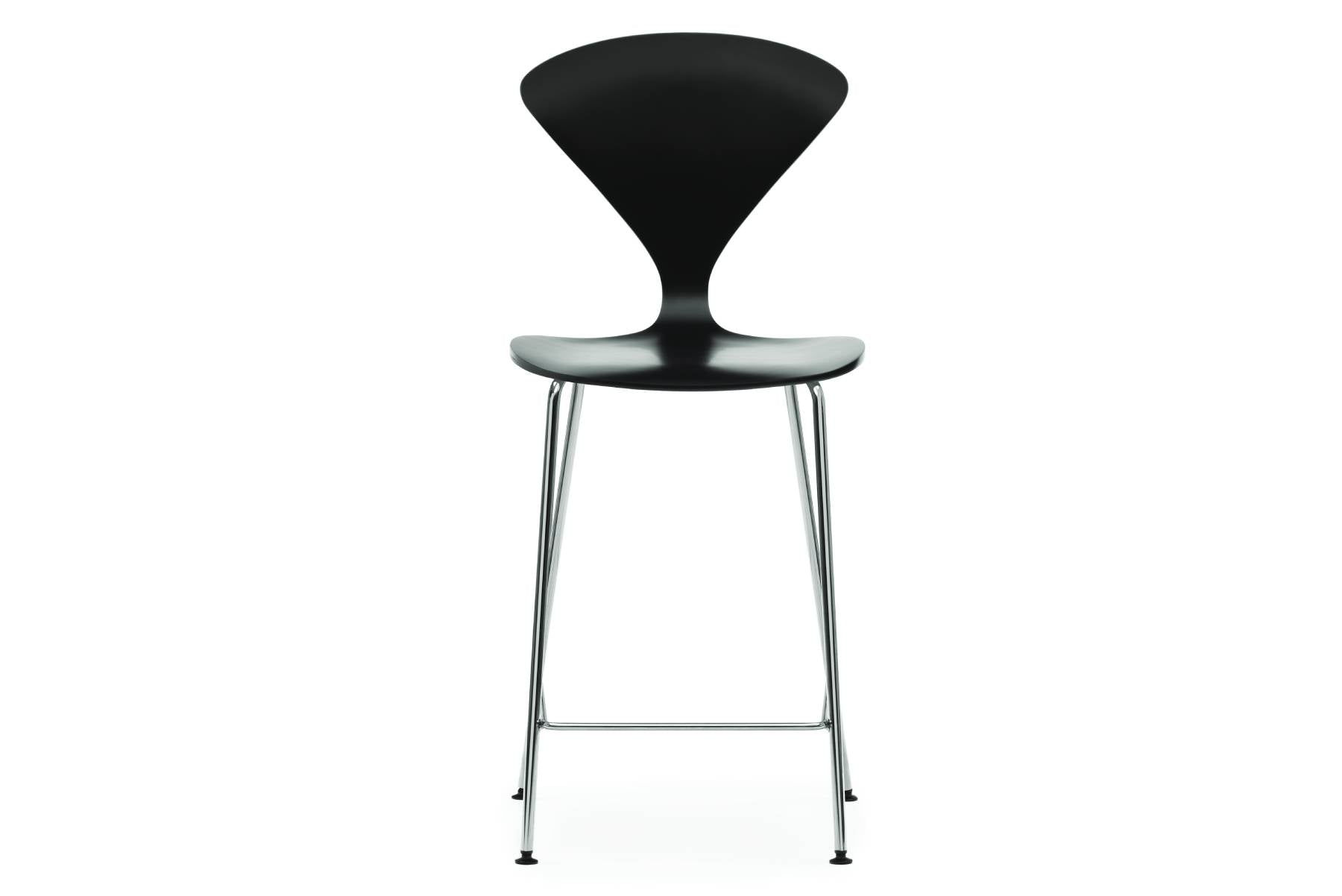 CHERNER BAR STOOL WITH METAL BASE