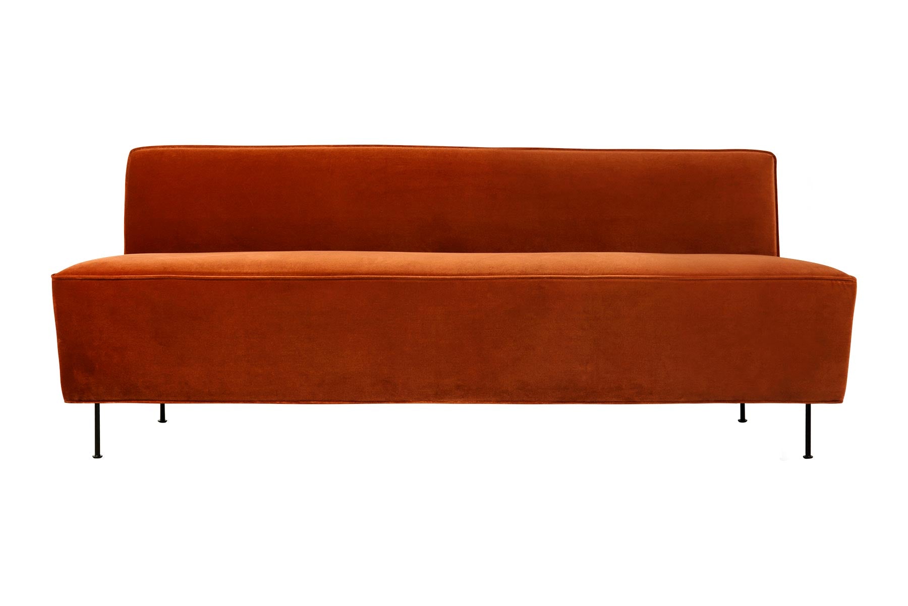 Modern Line Dining Sofa 200: Elegant Mid-Century Seating