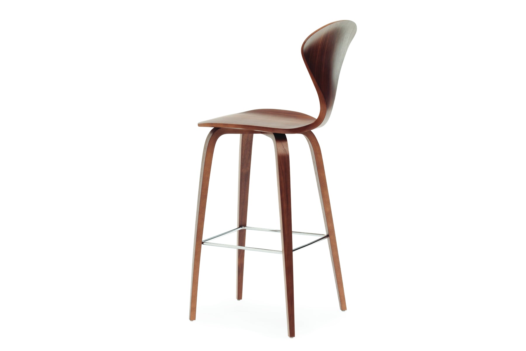 CHERNER BAR STOOL WITH WOOD BASE