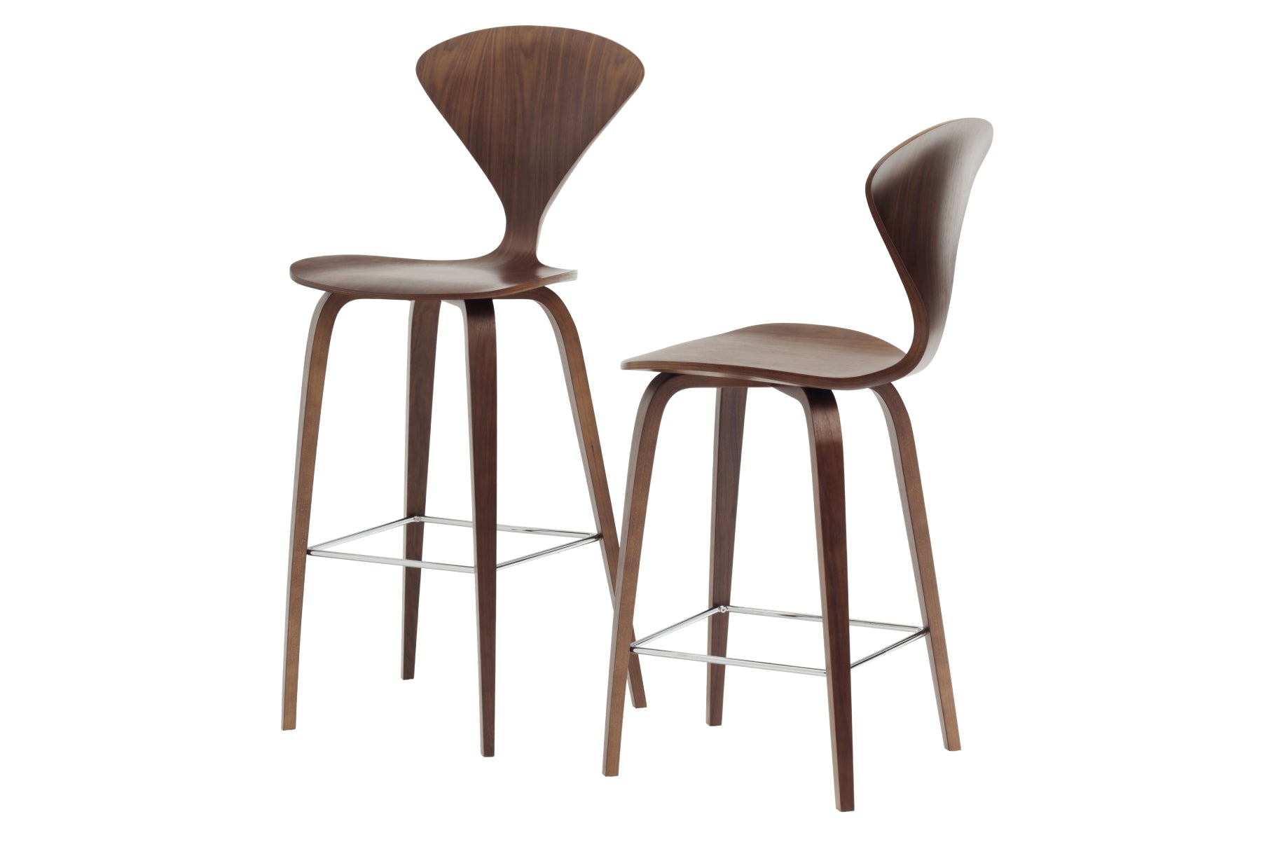 CHERNER BAR STOOL WITH WOOD BASE